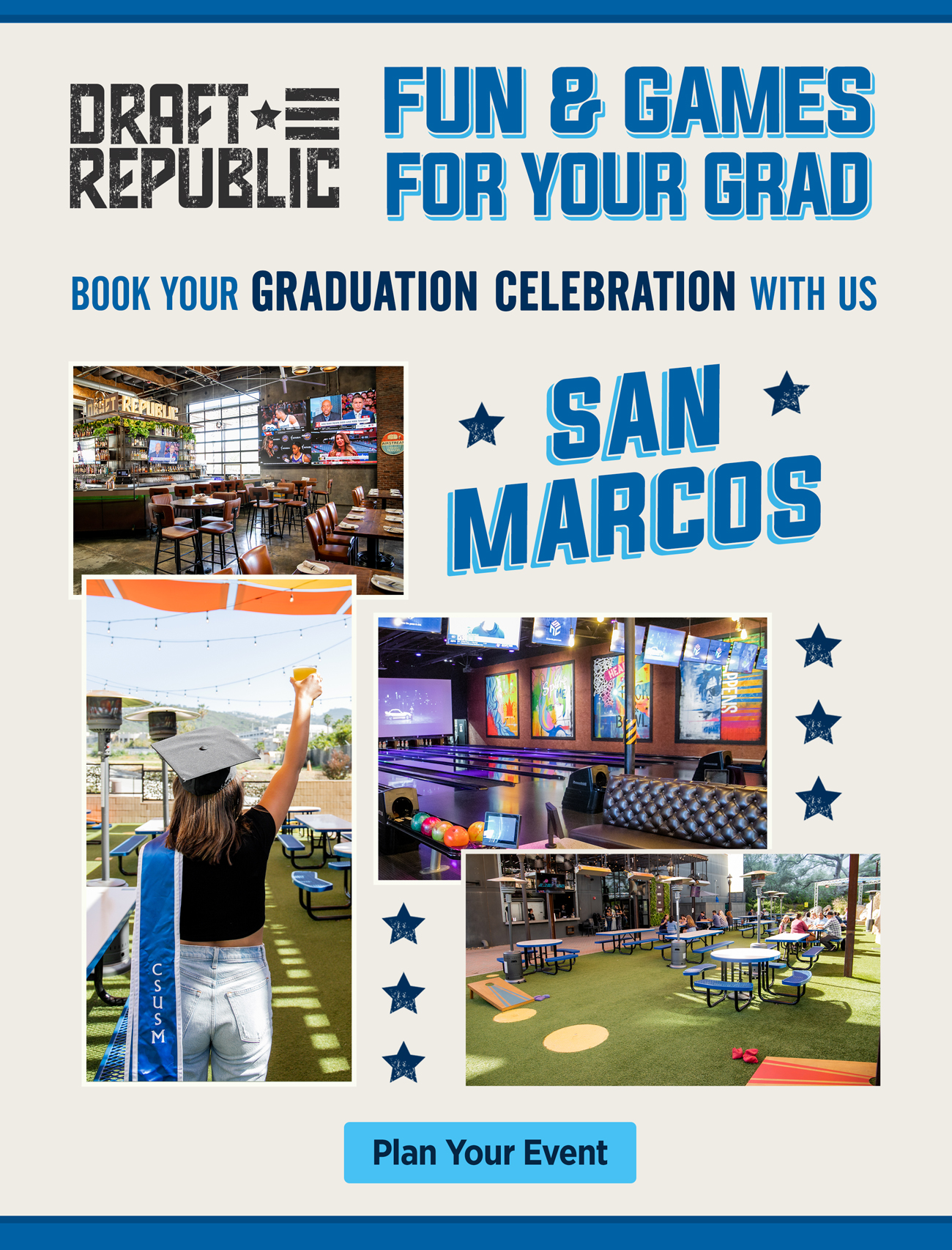 Happenings - Draft Republic San Marcos