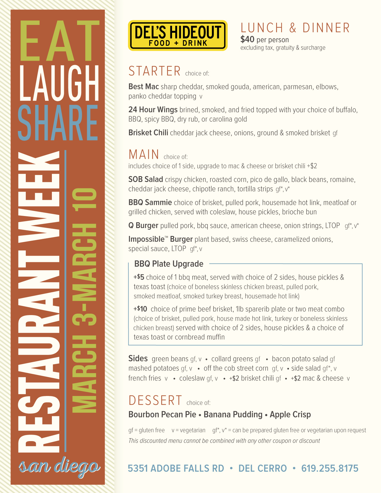 Happenings - Del's Hideout